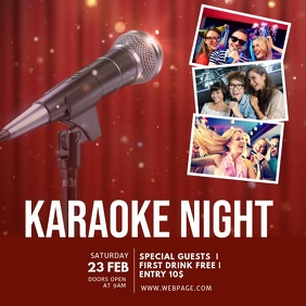 1,580+ karaoke sang plakat design Customizable Design Templates ...