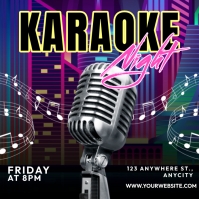 Karaoke Night Template | PosterMyWall