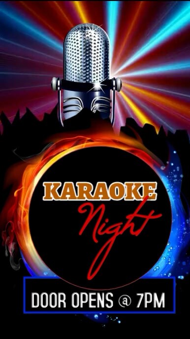 Copy of karaoke night template | PosterMyWall