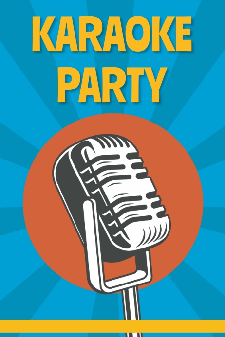 KARAOKE PARTY Template | PosterMyWall