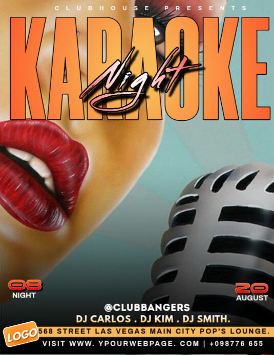 Copy of karaoke posters | PosterMyWall