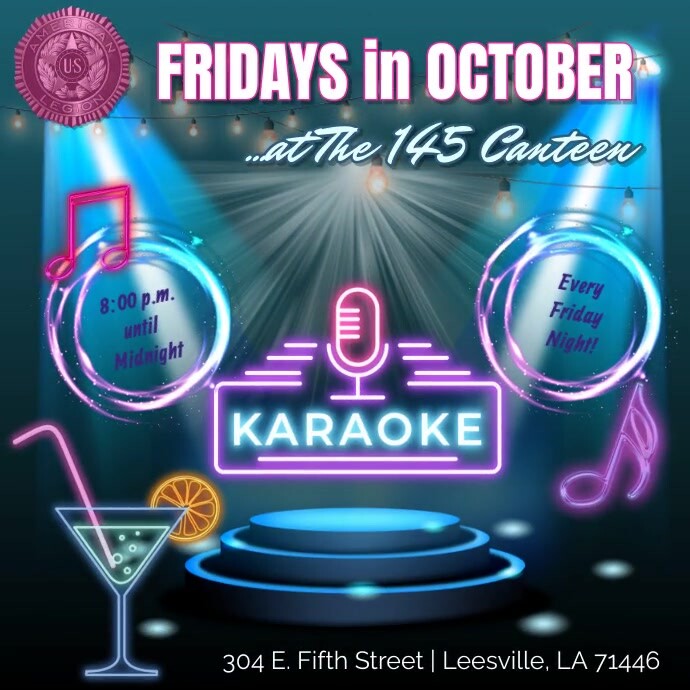 Karaoke Template | PosterMyWall