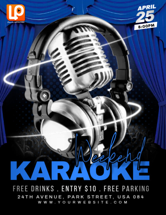Copy of Karaoke Weekend Party | PosterMyWall