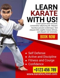 Karate Training Ad Template | PosterMyWall