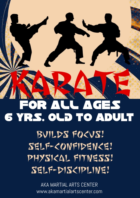 Karate Class Flyer Template | PosterMyWall