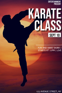 Karate Poster Template | PosterMyWall