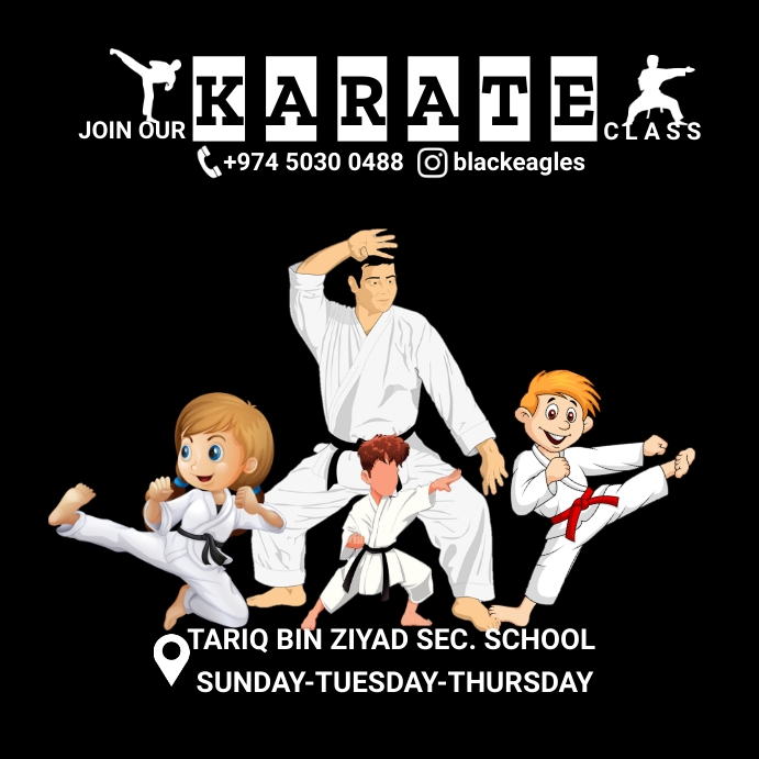 Karate Class Poster 1 (2) Template | PosterMyWall