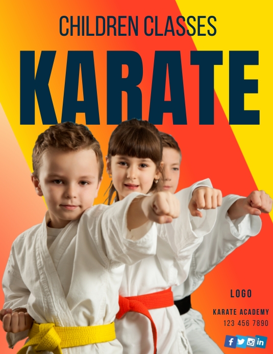Karate Template | PosterMyWall
