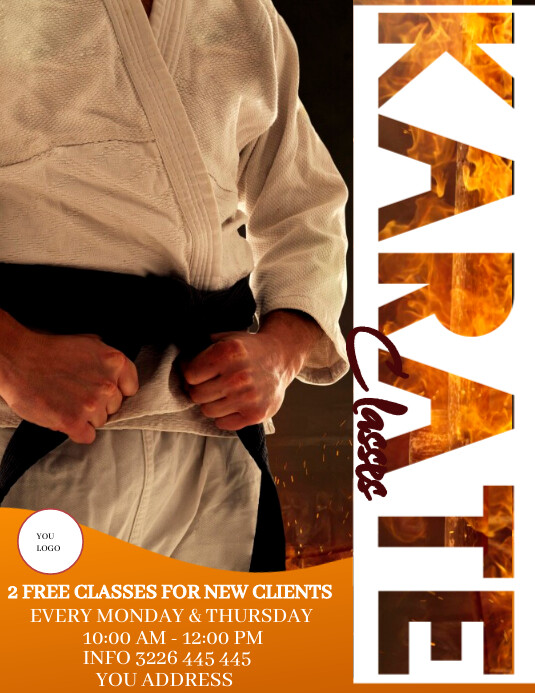KARATE Template | PosterMyWall