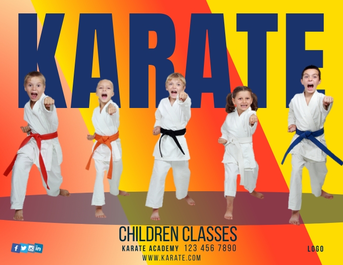 Karate Template | PosterMyWall
