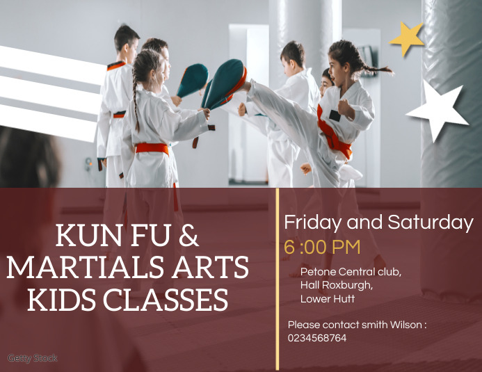 Karate Template | PosterMyWall