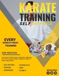 Karate Training Ads Template | PosterMyWall