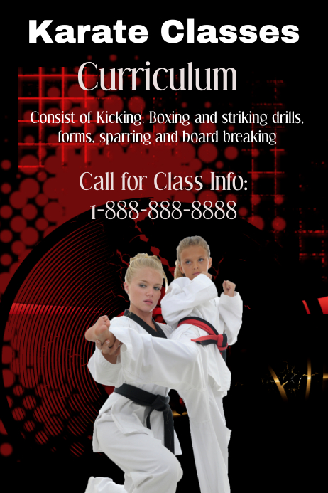 Karate Poster Template | PosterMyWall