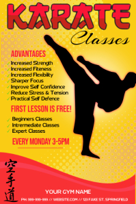 Karate Poster Template | PosterMyWall