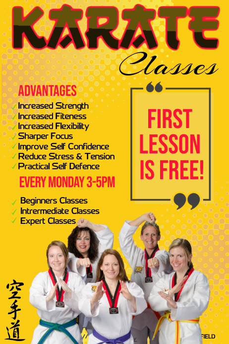 Karate Poster Template | PosterMyWall
