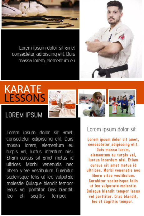 Karate Flyer Template | PosterMyWall