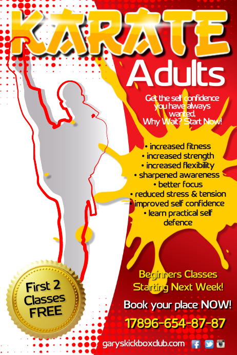 Karate Poster Template | PosterMyWall
