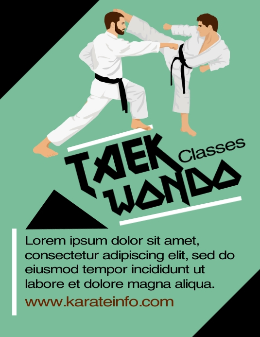 Karate Posters Template | PosterMyWall