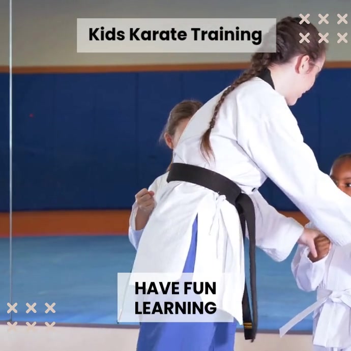 karate training video Template | PosterMyWall