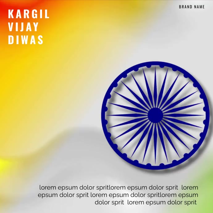 Kargil Vijay Diwas Template | PosterMyWall
