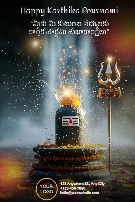 Copy of Karthika pournami wishes in telugu with free audio and video ...