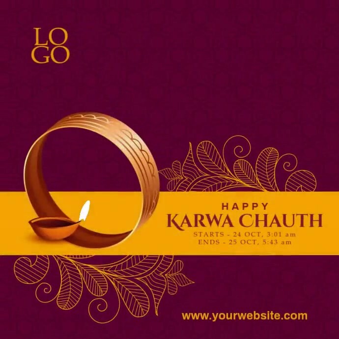 Copy of Karwa Chauth Best Wishes Post Template | PosterMyWall