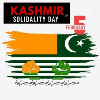 Kashmir day Instagram post 2023 Template | PosterMyWall