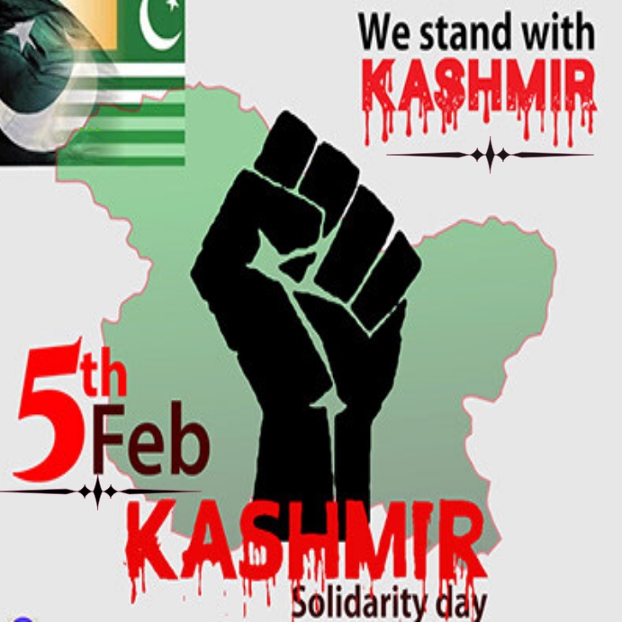 Kashmir day Instagram post 2023 Template | PosterMyWall
