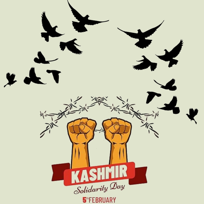 Kashmir day instagram post template flyer | PosterMyWall