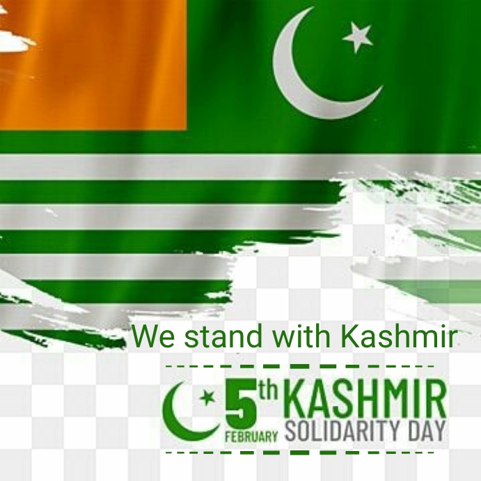 Copy of Kashmir solidarity day instagram post | PosterMyWall
