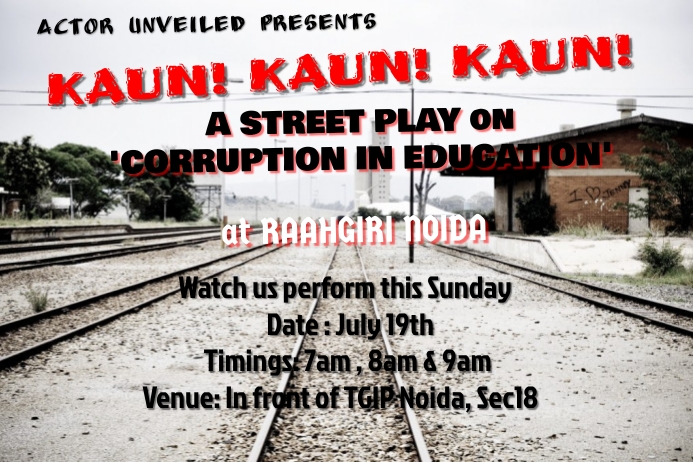 Kaun!Kaun!Kaun! Template | PosterMyWall