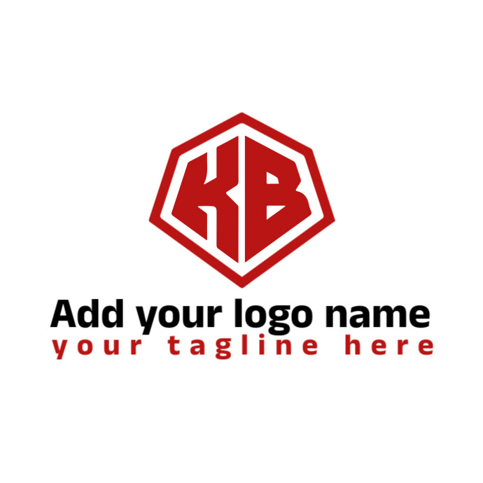 Kb logo/Monogram logo/Business logo Template | PosterMyWall