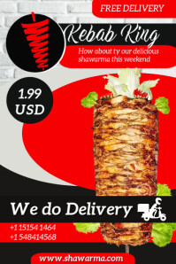 kebab Template | PosterMyWall
