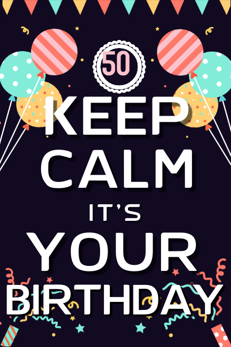 Keep Calm Birthday Signs Keep Calm It's My Birthday Today Badge The