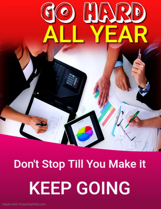 Keep Going Template | PosterMyWall
