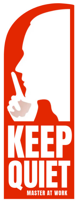 Keep Quiet Door Hanger Template | PosterMyWall