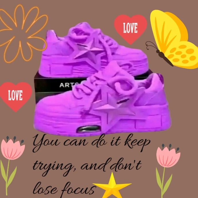 Plantilla de Keep trying | PosterMyWall