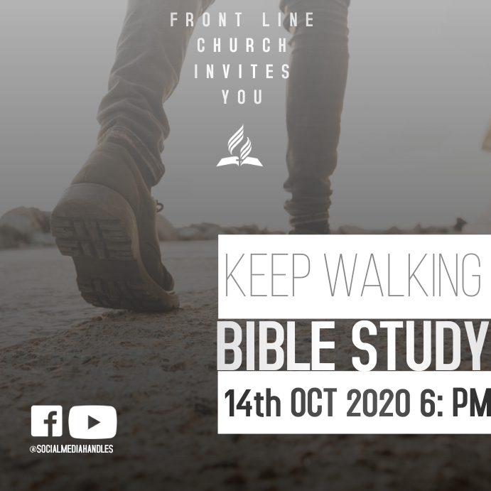 KEEP WALKING Template | PosterMyWall