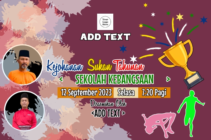 KEJOHANAN SUKAN TAHUNAN Template | PosterMyWall