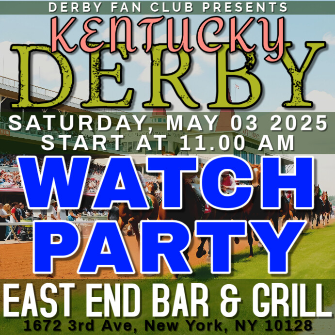 Copy of Kentucky Derby 151 Watch Party Instagram Post | PosterMyWall