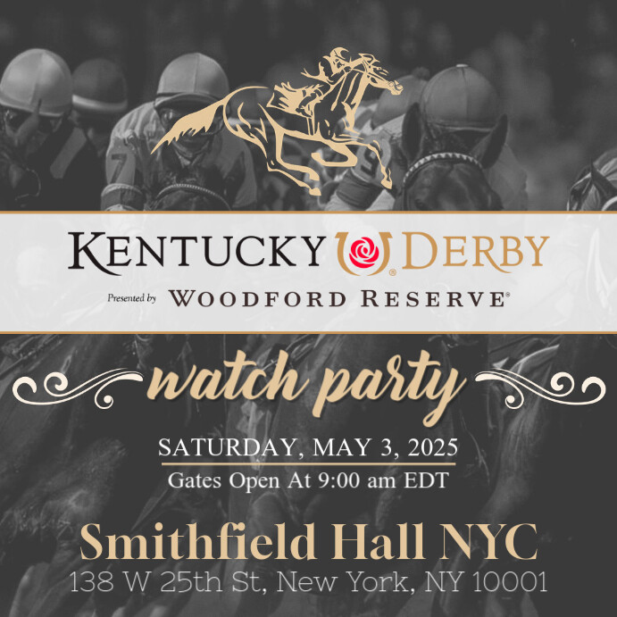 Copy of Kentucky Derby 151 Watch Party Instagram Post | PosterMyWall