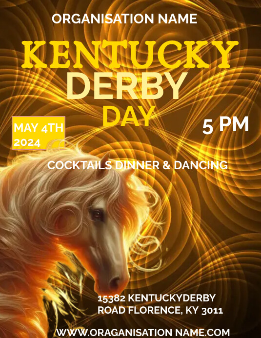 Kentucky Derby Day Template | PosterMyWall