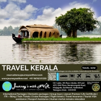 kerala travel poster Template | PosterMyWall