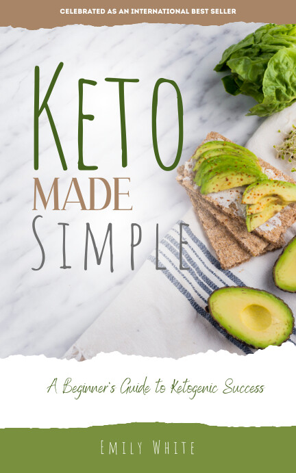 Keto Diet Kindle Ebook Cover Art Template (1) | PosterMyWall