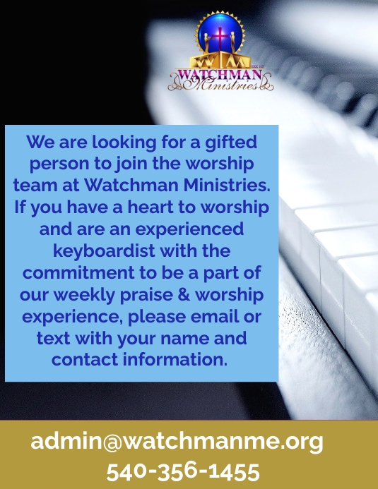 Copy of Keyboardist needed | PosterMyWall