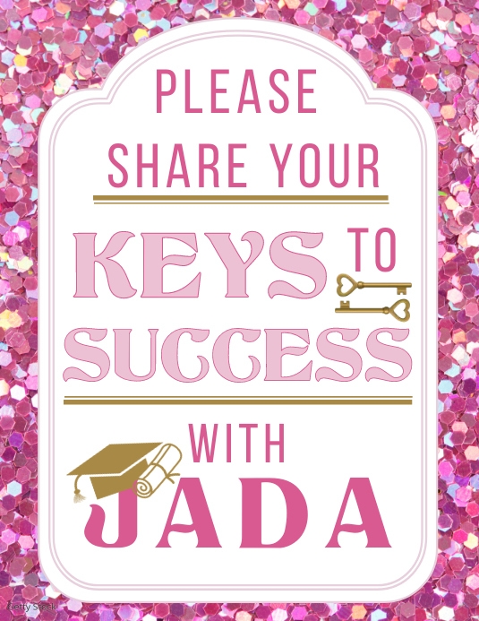 Keys to Success Template | PosterMyWall