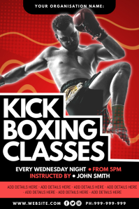 Boxing Classes Template | PosterMyWall