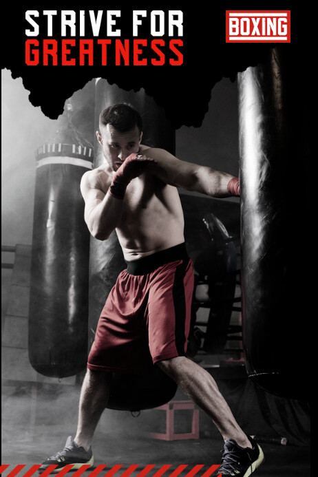 Plantilla de kick boxing | PosterMyWall