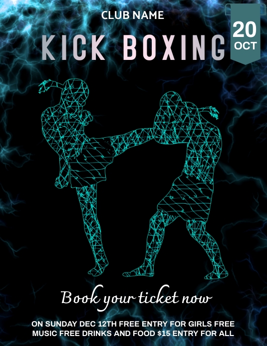 Copy of Kick Boxing | PosterMyWall