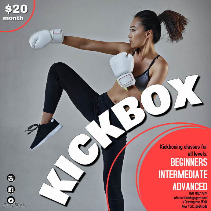 kickbox Template | PosterMyWall